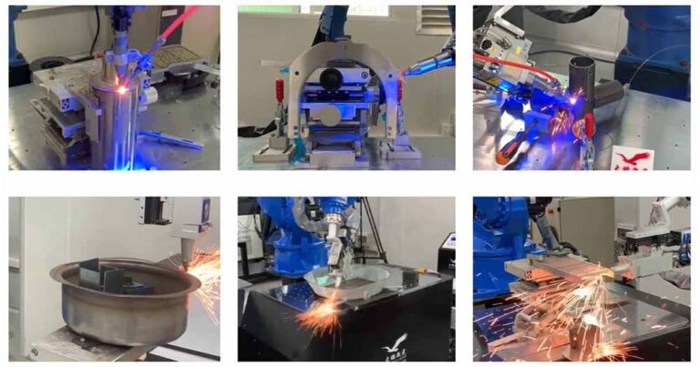 6 Axis Laser Cutting Robot System