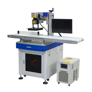 Online Flying Visual Positioning Laser Marking Machine